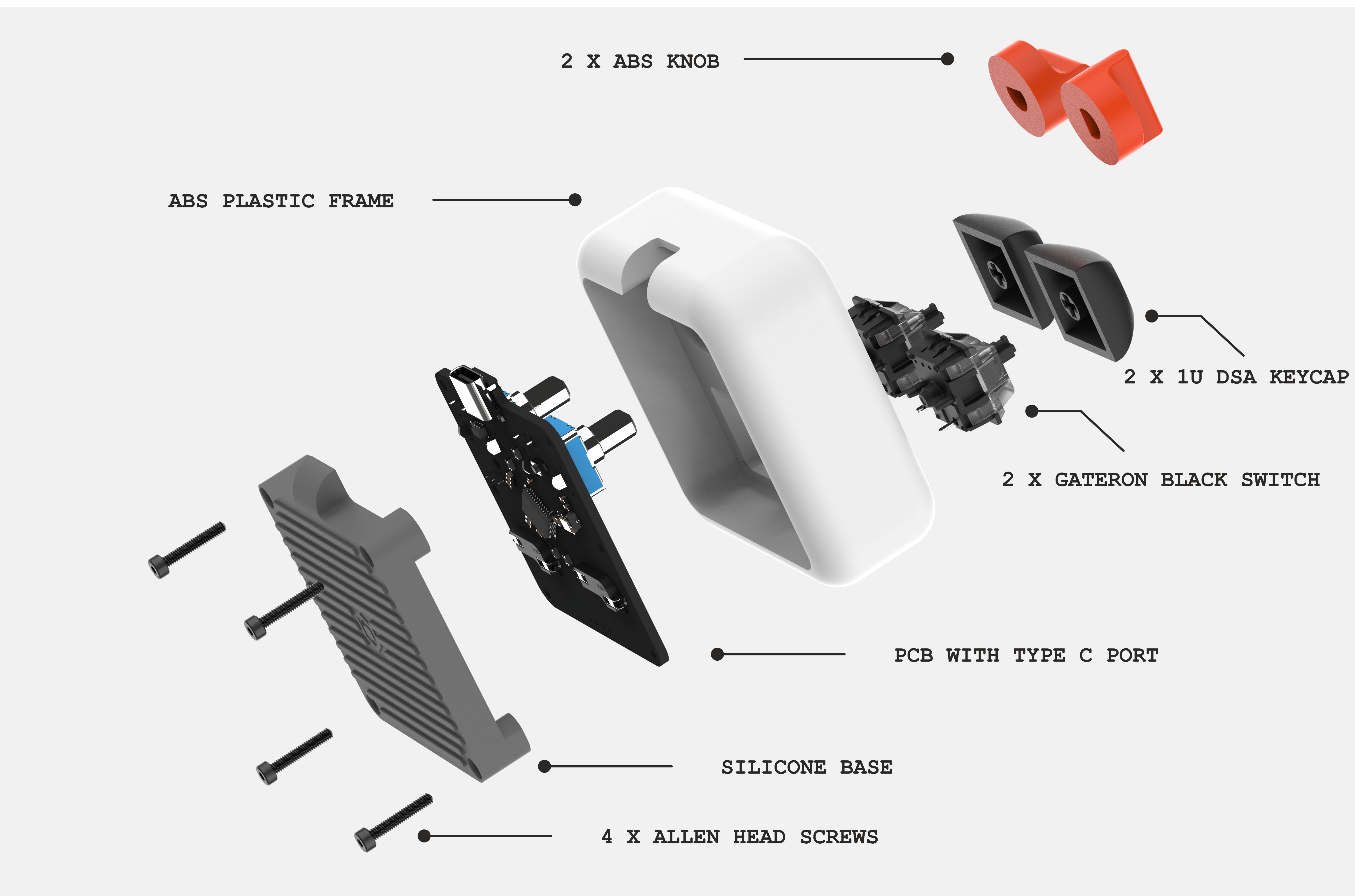[Pre-Order] Pixie Macropad – mechaland
