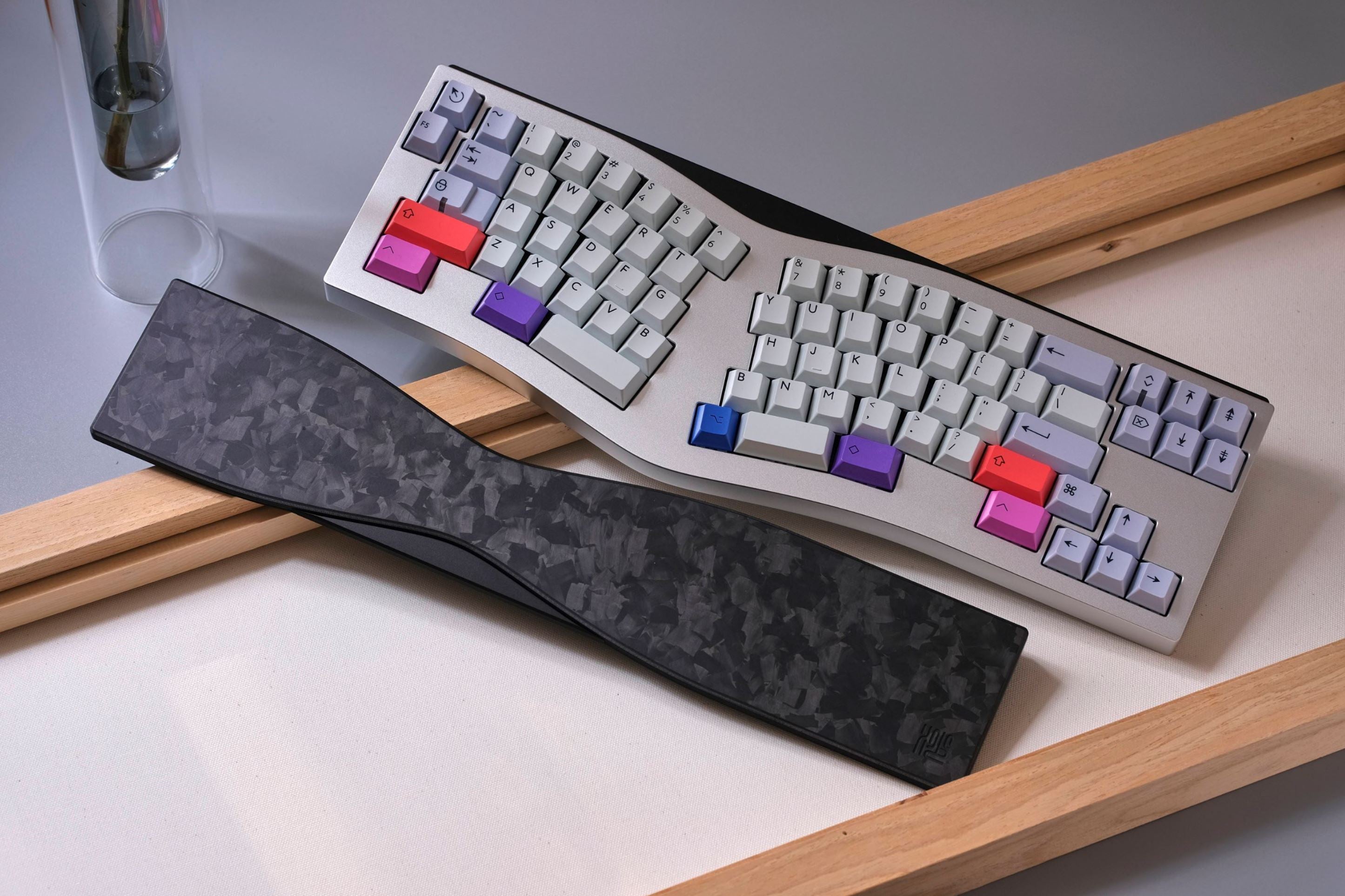 [Group Buy] Fox Lab Sand Glass Ergo 70% Keyboard Parts – mechaland